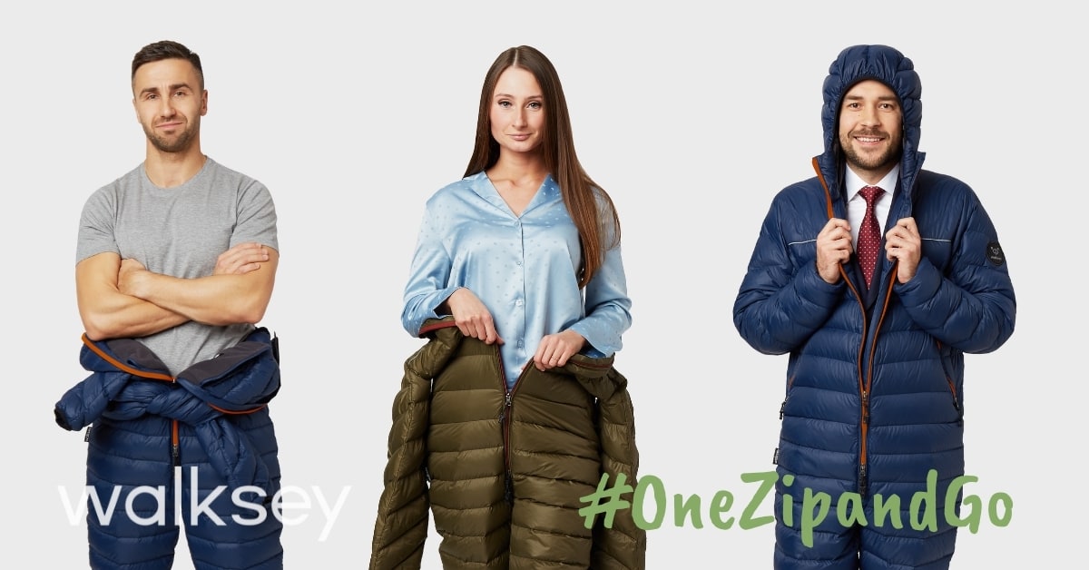 Walksey Down Suit - One Zip & Go!